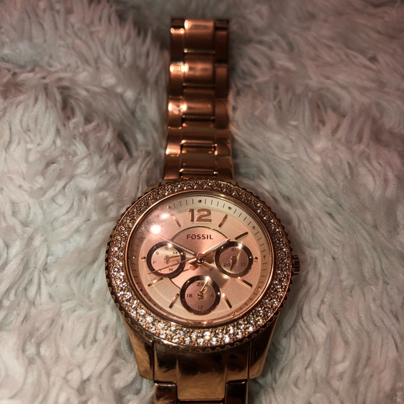Fossil | Accessories | Rose Gold Fossil Watch | Poshmark